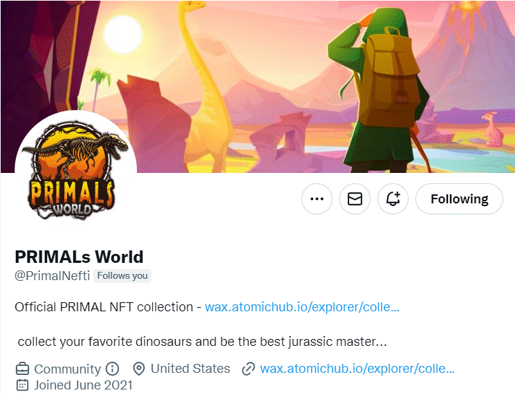 Meet the creator of PRIMALs World