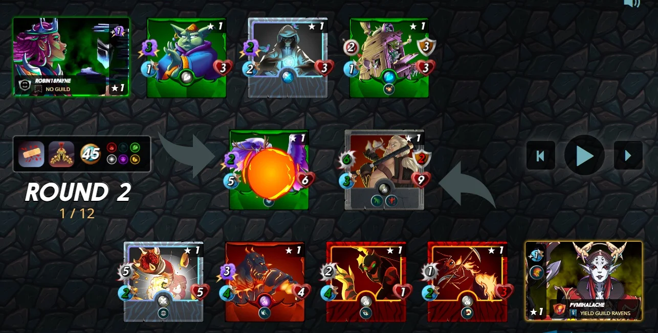 The Splinterlands Battle Mage Secrets - Captain Katie Is Healed Out And Cruel