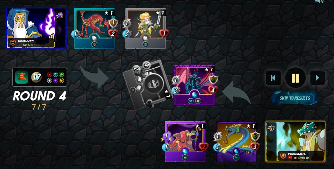 The Splinterlands Battle Challenge goes Dynamite... Dragons, Djinns ...