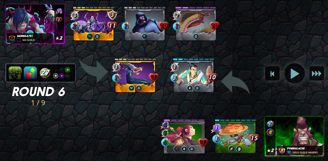 Splinterlands Battle Mage Secrets - The Equalizer And The Growing Mushroom