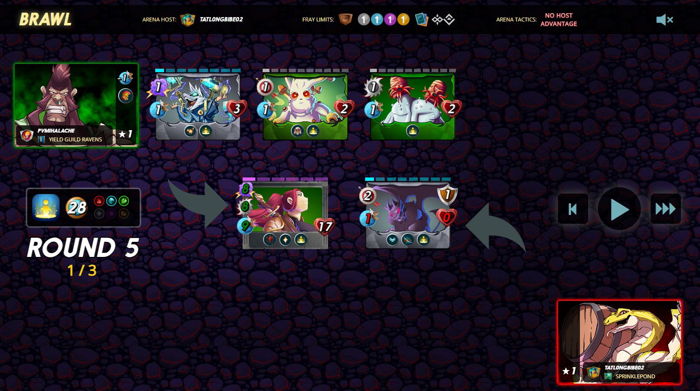 The Splinterlands Battle Mage Secrets - Born Again Like The Phoenix