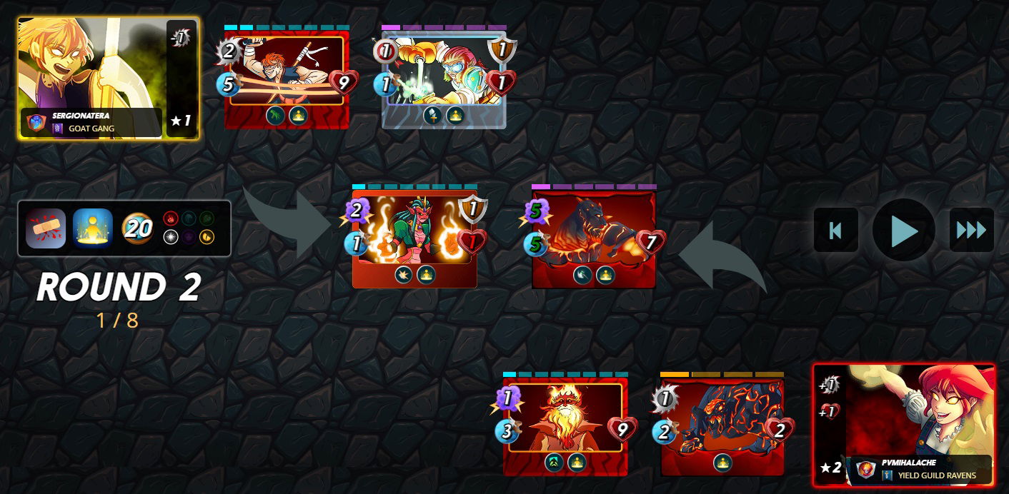 The Splinterlands Battle Mage Secrets - Born Again Like The Phoenix