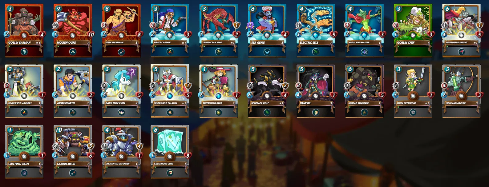 A Splinterlands Guide - Increasing Card Levels By Combining Cards