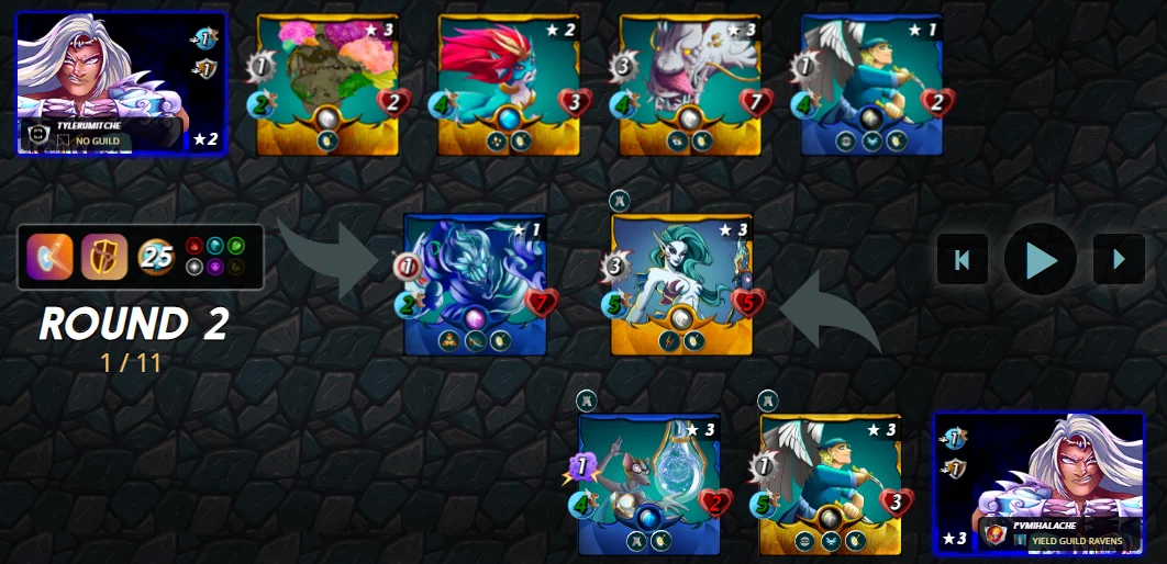 Splinterlands Battle Mage Challenges - Counterspell With Fists And Swords