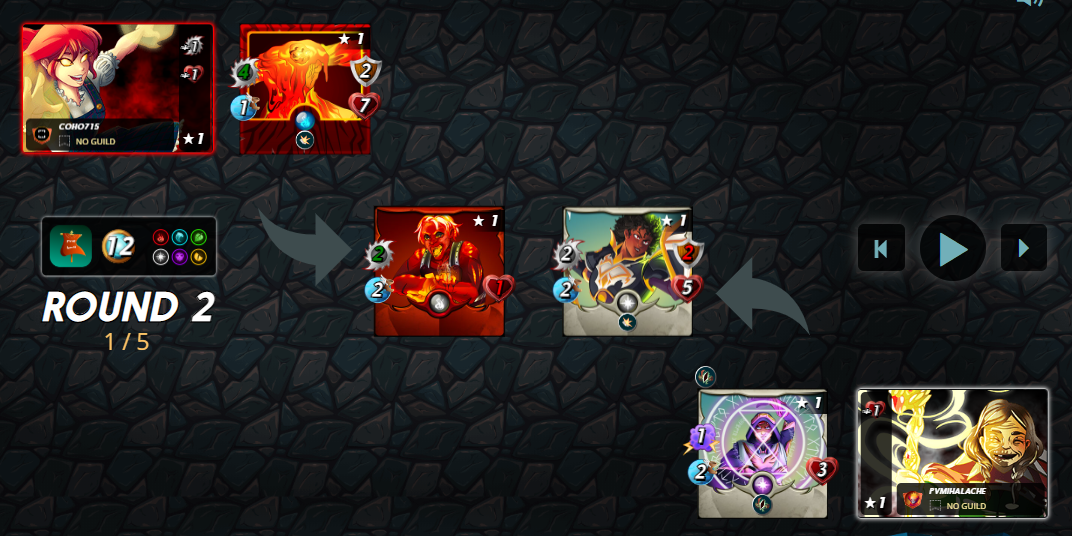 Splinterlands Battle Challenge - The Temporal Master said ... You shall not pass!